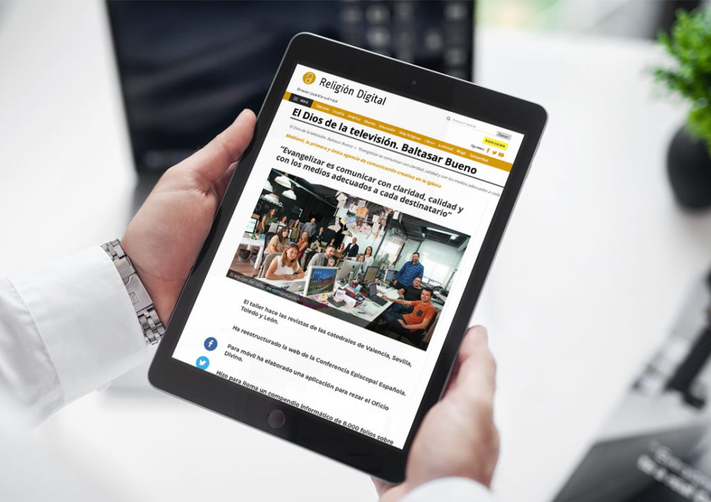Reportaje en Religión Digital: Medianil, la primera y única agencia de ...